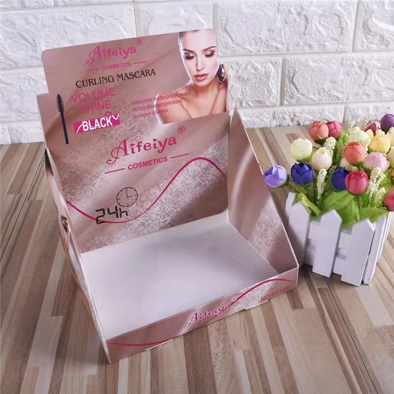 محصولات آرایشی سفارشی Pdq کارتونی نمایش استند نمایش قفسه های CMYK