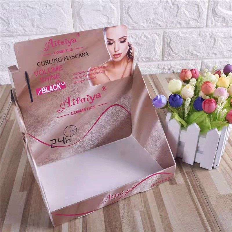 محصولات آرایشی سفارشی Pdq کارتونی نمایش استند نمایش قفسه های CMYK